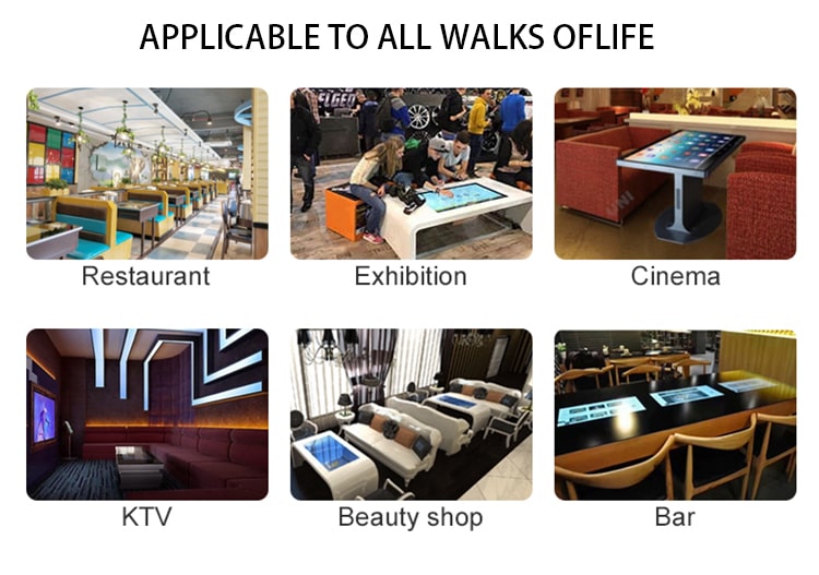 43 Inch Android 11 Interactive Touch Table