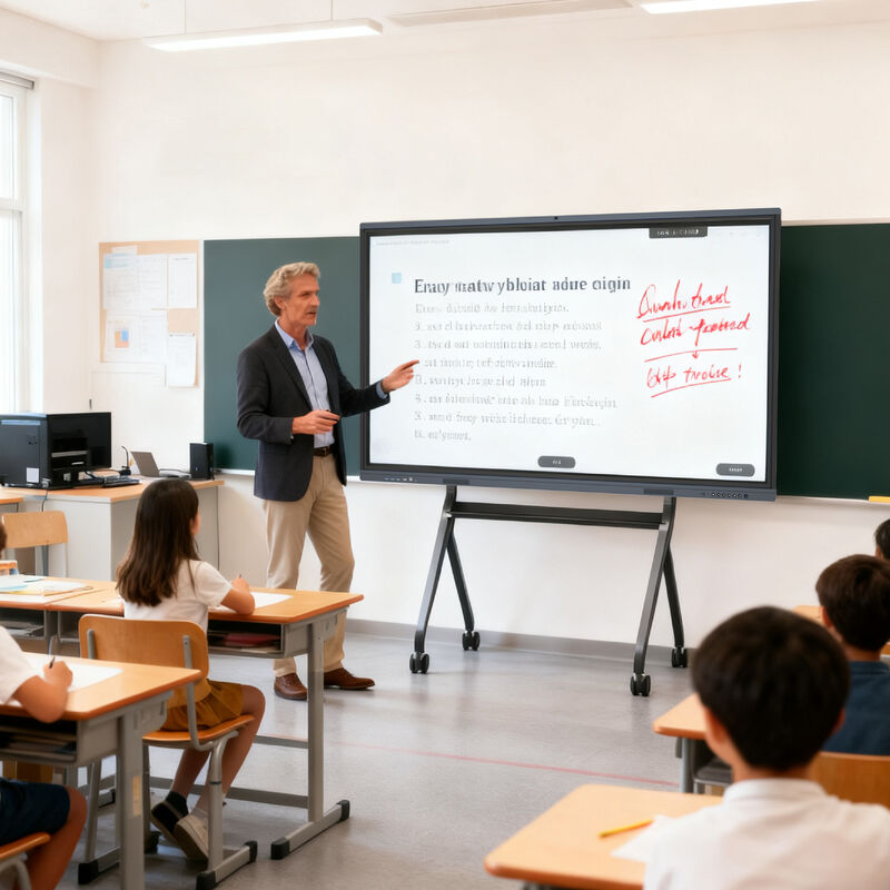 HD 4K Smart Interactive Whiteboard 75 Inch for Meeting Rooms B type