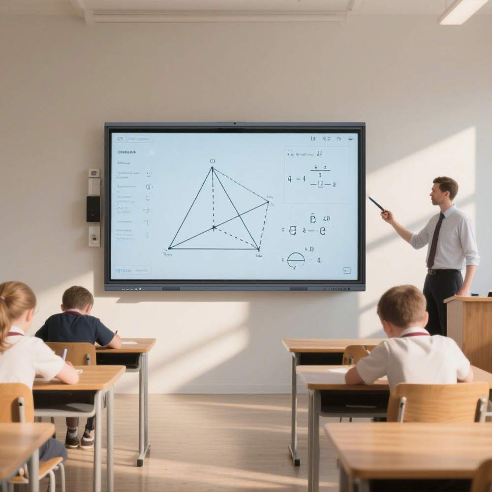 65 Inch B type AI Empowered Smart Interactive Whiteboard with Android ...