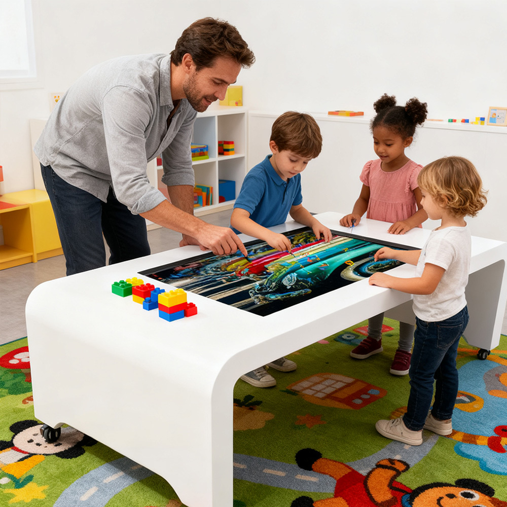 Lcd Tronix Kids Games Interactive Touch Tables 32 Inch Smart Coffee Table