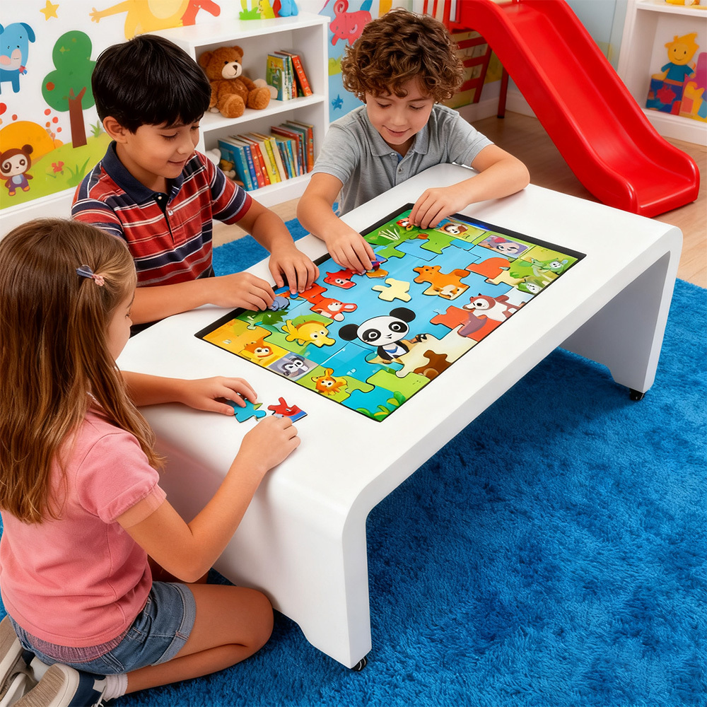 Android System Smart Interactive Game Table 32inch Touch Screen Master ...