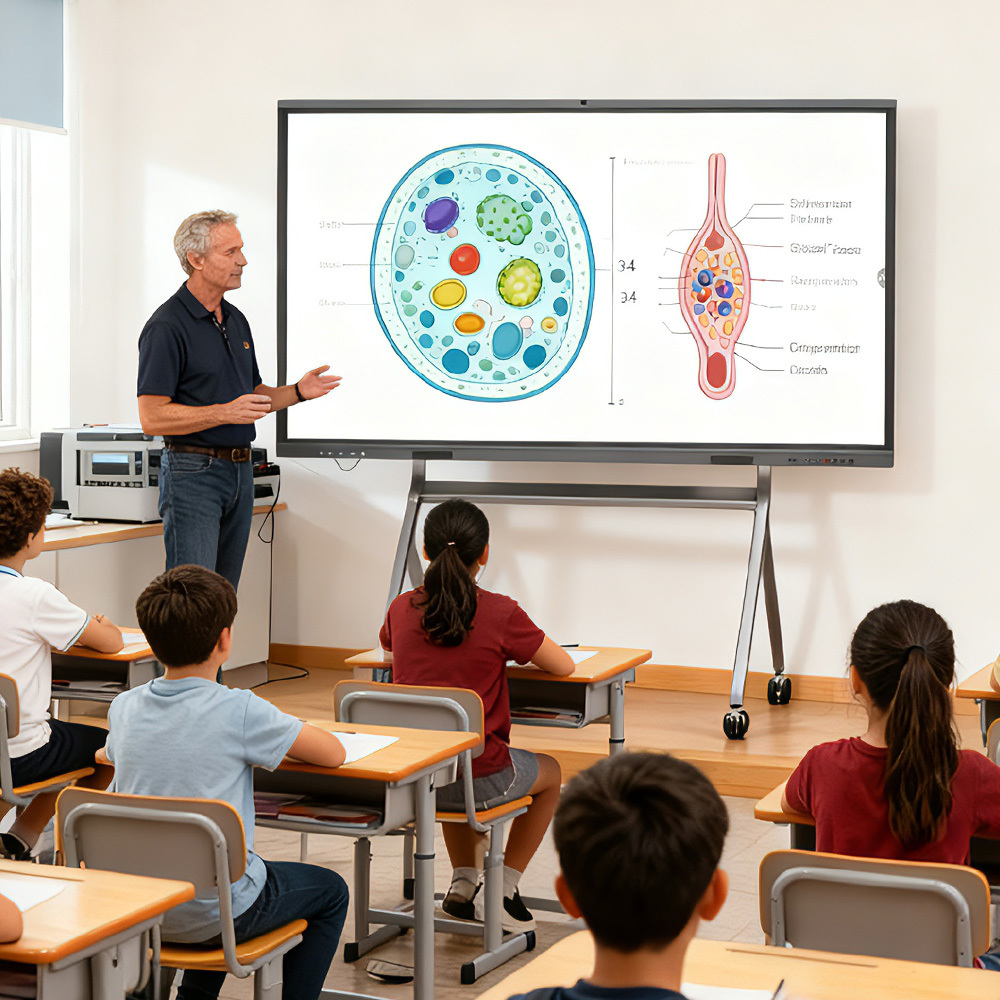 65-inch Interactive Smart Board, the Digital Whiteboard Solution for Smart Education and ...